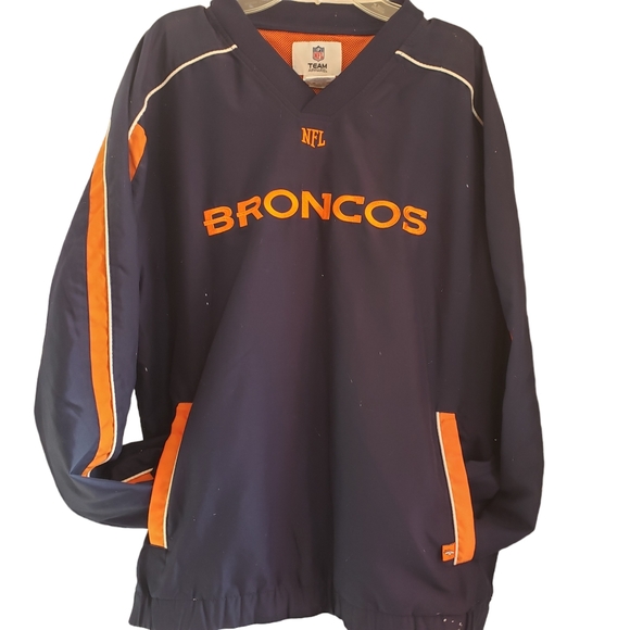 Team Apparel | Jackets & Coats | M Denver Broncos Nfl Team Apparel Pull ...